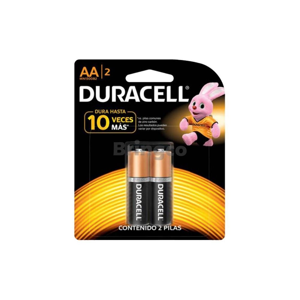 Pila Alcalina Duracell AA Blister x 2 und