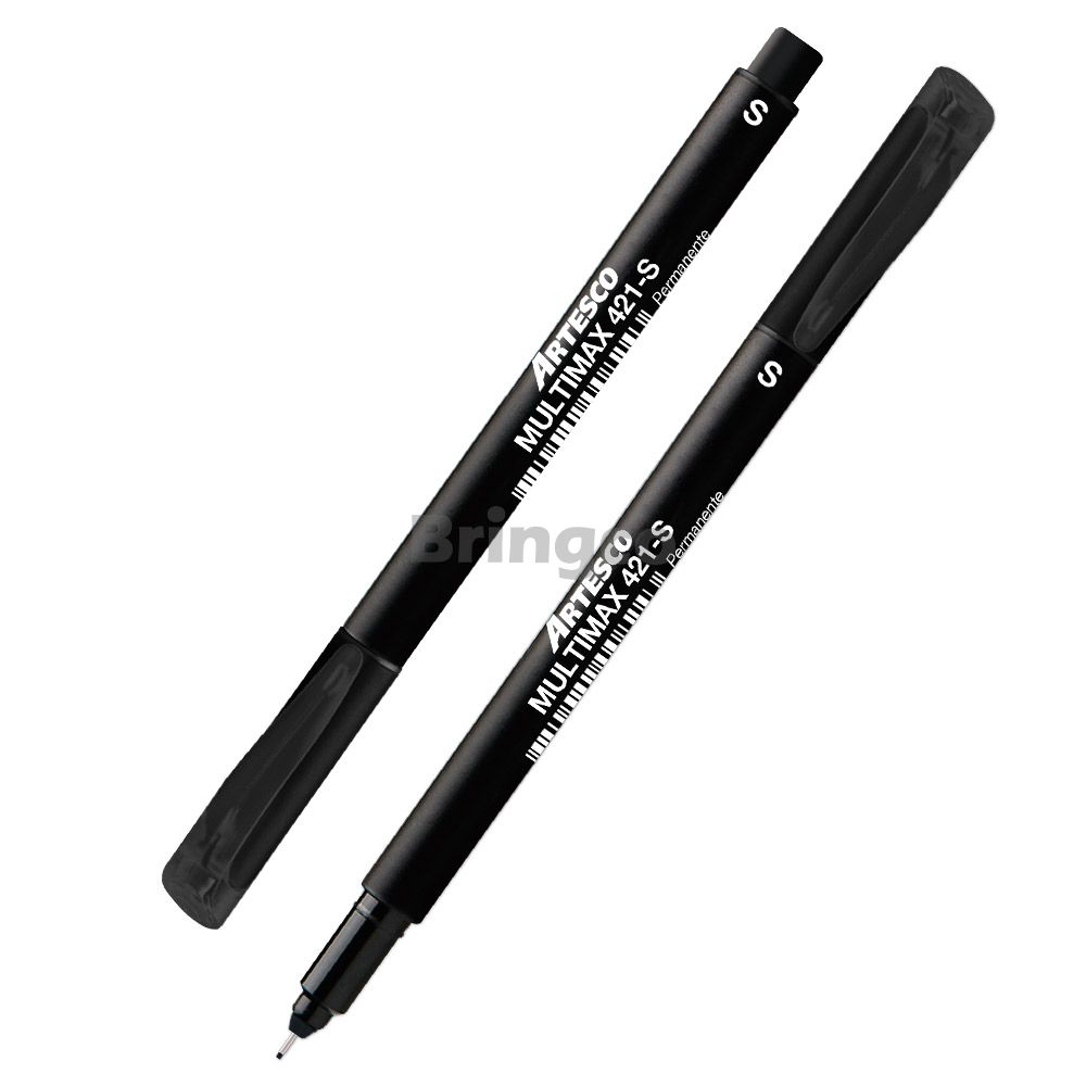 Marcador Permanente Artesco 421 S Fino Negro und (Br)